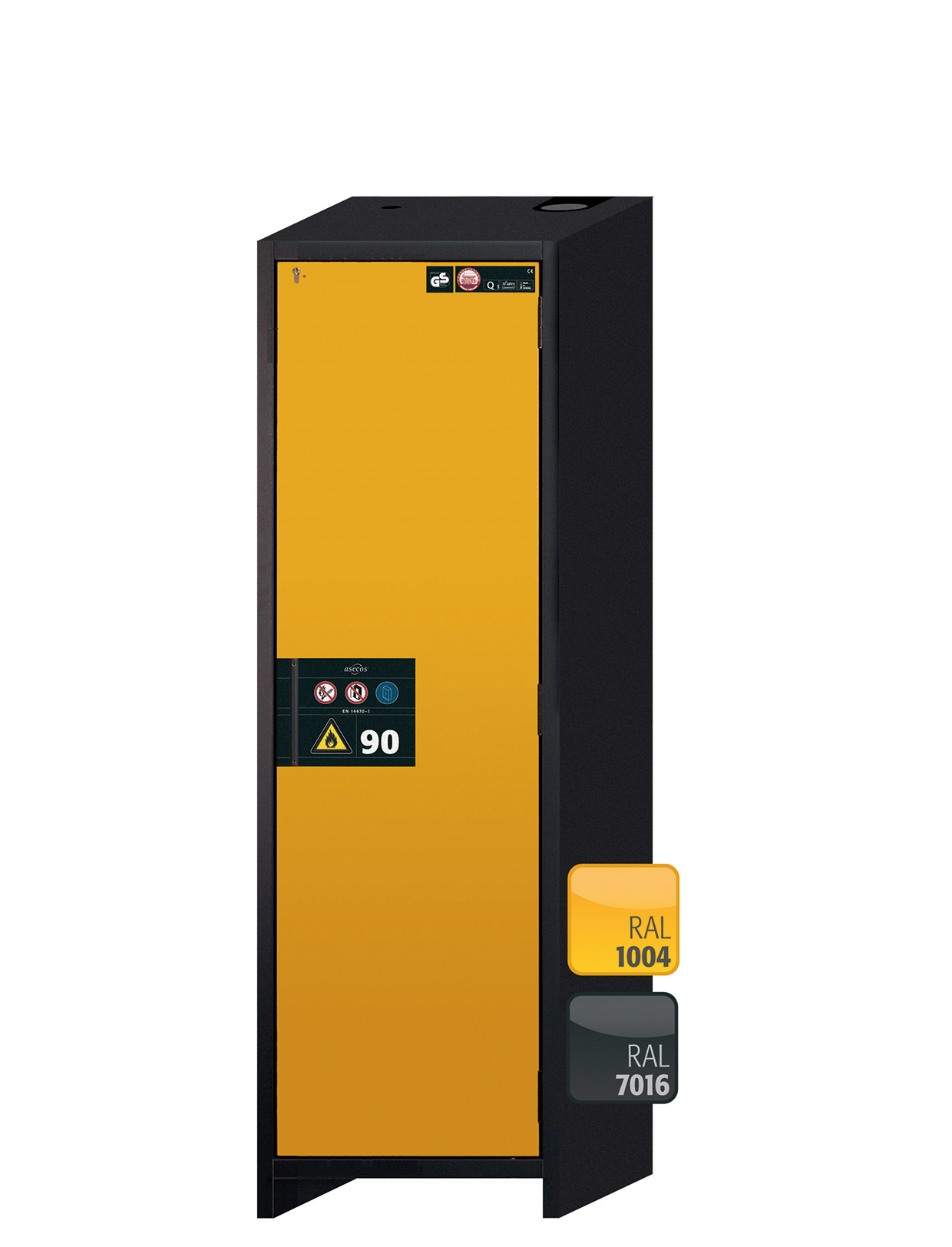 Safety Storage Cabinets model Q90.195.060.WDACR - asecos configurator