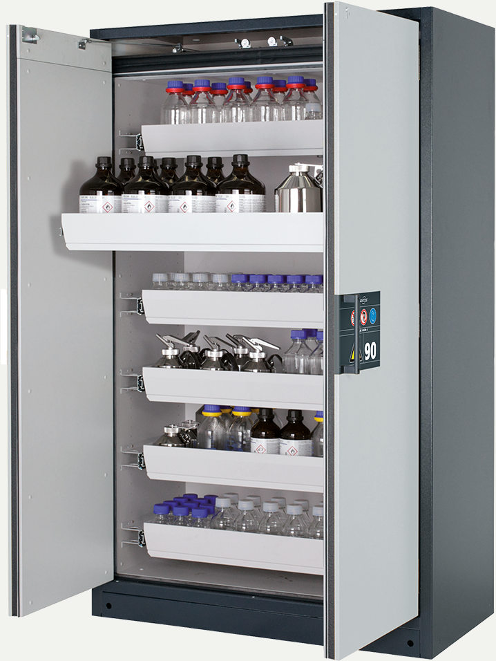 Safety Storage Cabinets model S90.196.120.WDAS - asecos configurator