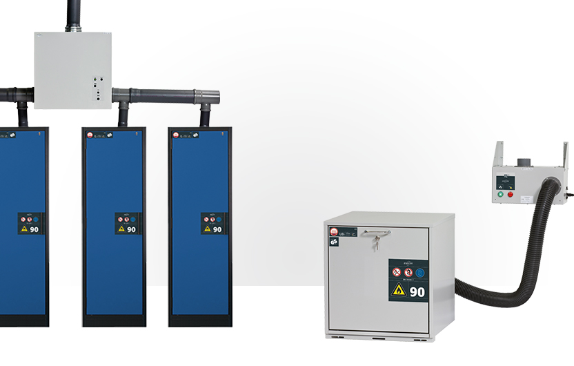 Extraction units - asecos configurator