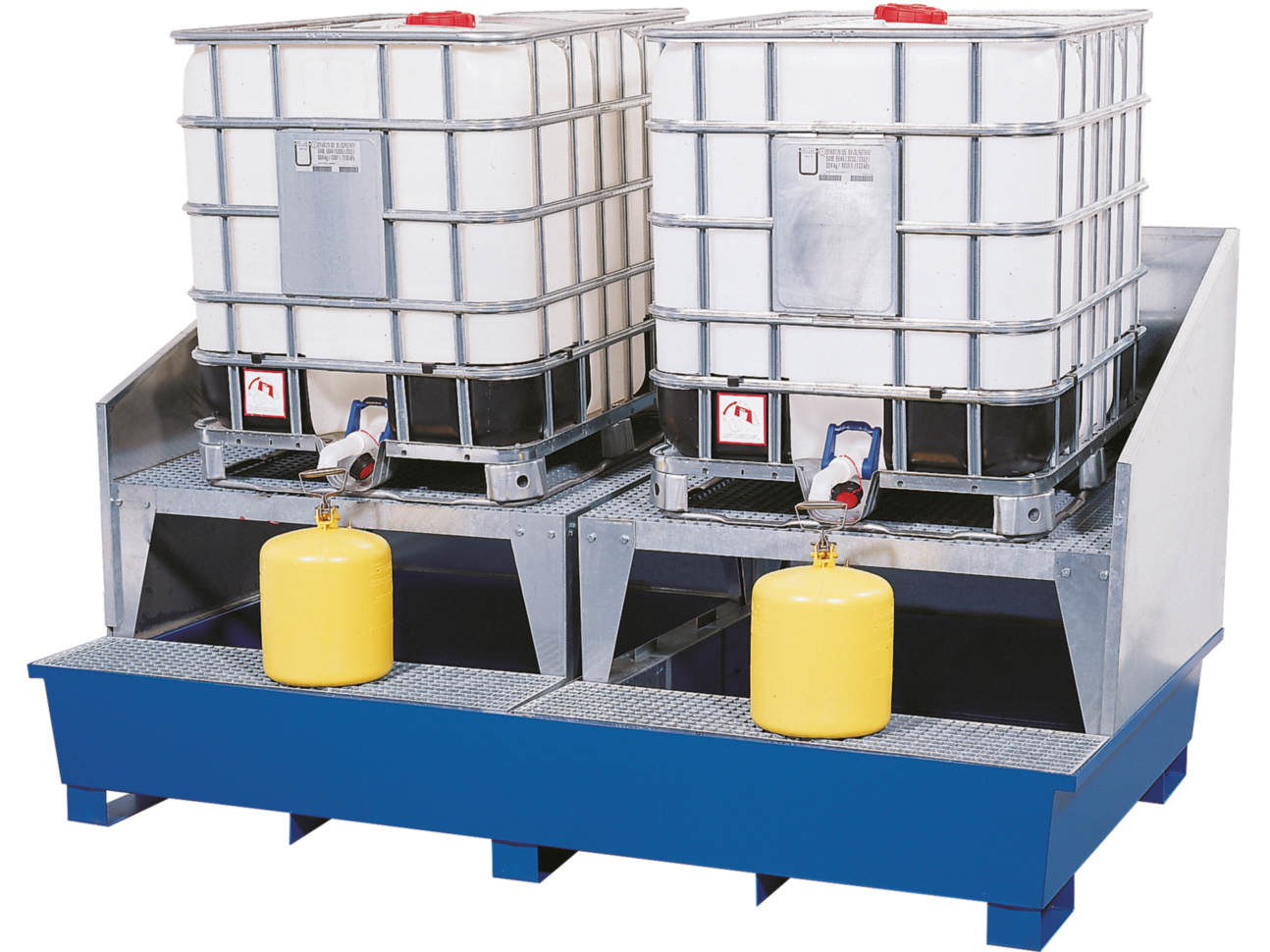 Station IBC en acier - asecos configuratuer