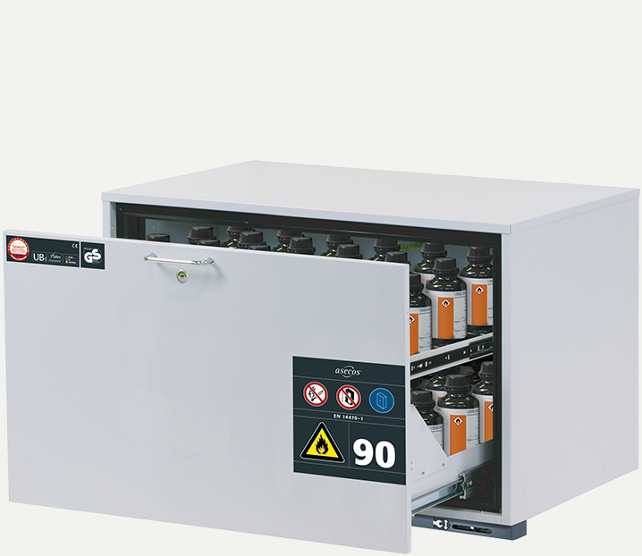 Veiligheidskasten model UB90.060.089.2T - asecos configurator